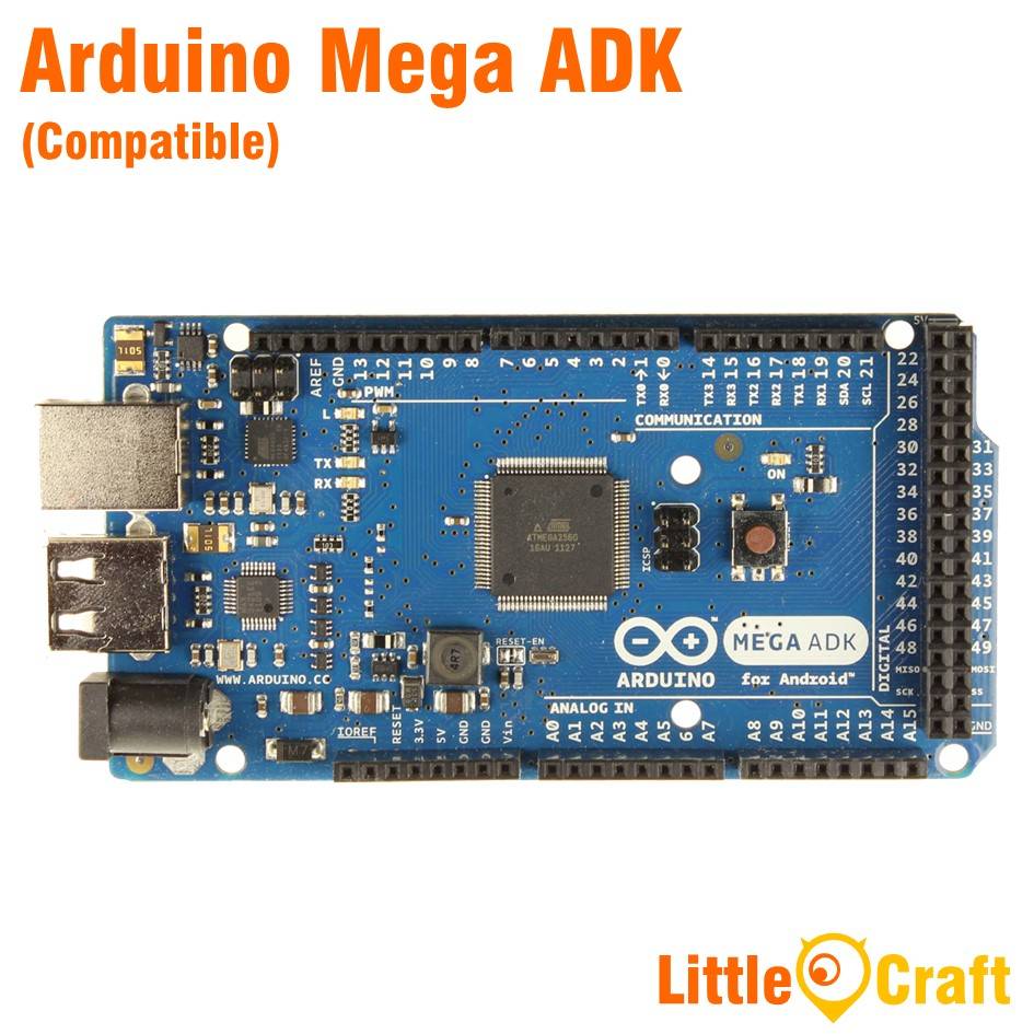 Arduino Mega ADK Compatible With USB Cable