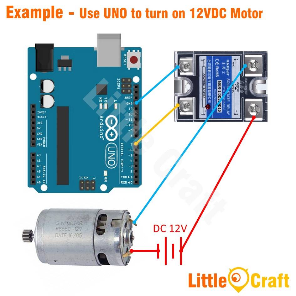 DC to DC SSR 10A Solid-State Relay MGR-1DD220D10