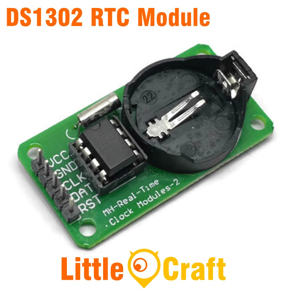 View Ds1302 Rtc Module PNG - Free Backround