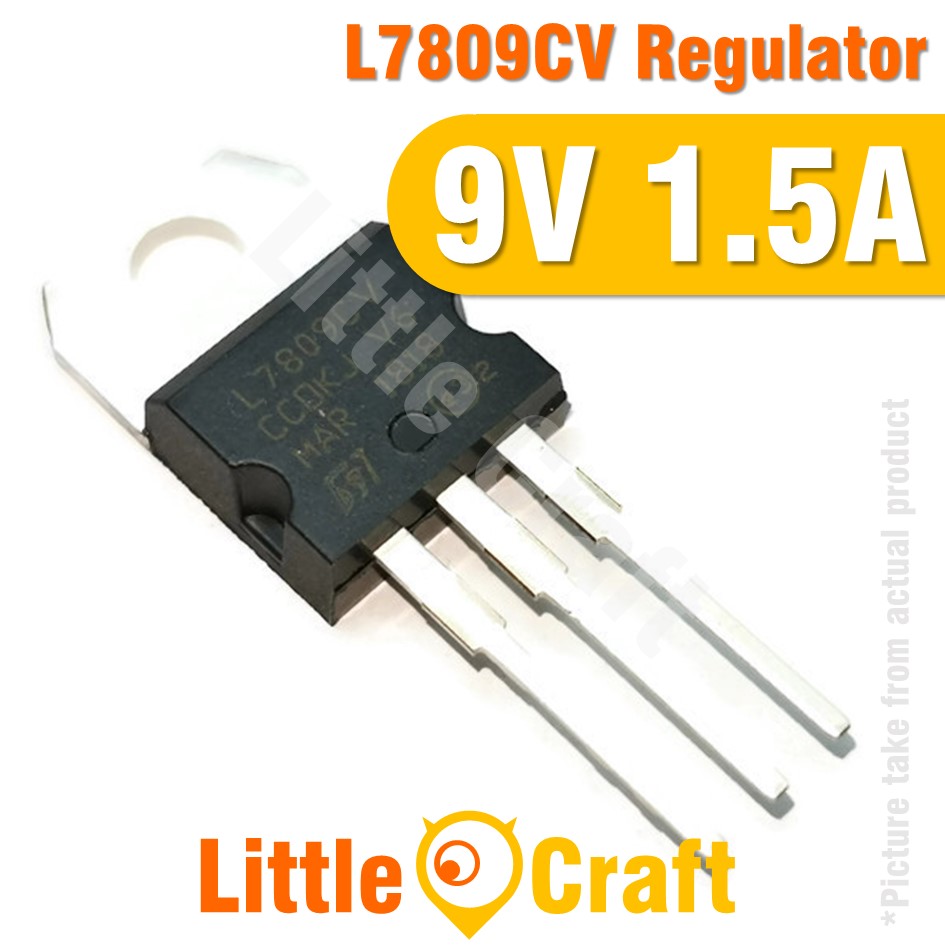 L7809CV 9V Voltage Regulator [TO-220]